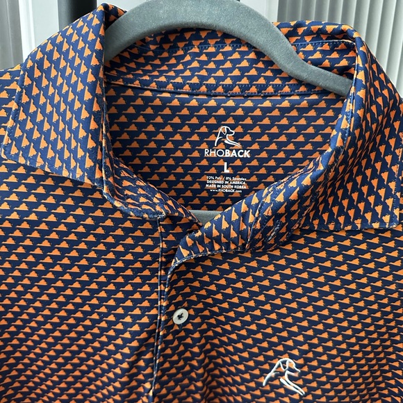 Rhoback | Shirts | Rhoback The Lover Polo Mens Large | Poshmark